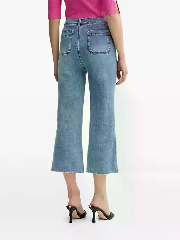 MORGAN Cropped Flare Jeans