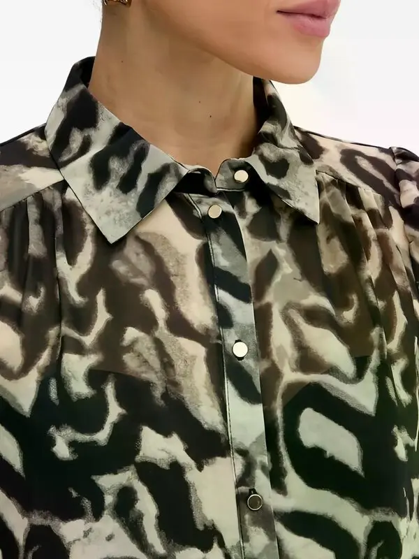 MORGAN Patterned Blouse