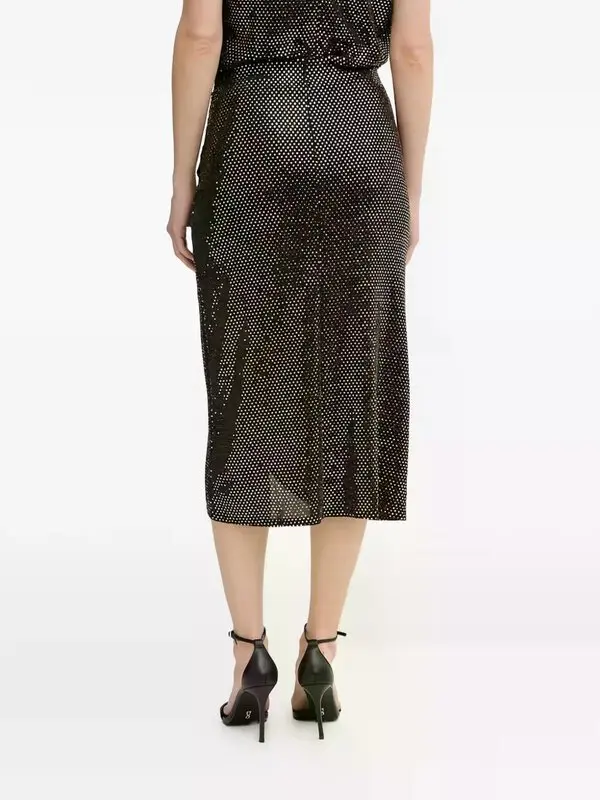 MORGAN Asymmetric Wrap Skirt