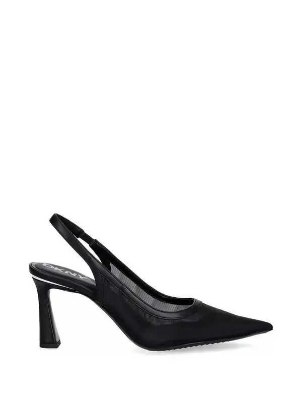 Dkny Slingback Mesh Pumps - Black