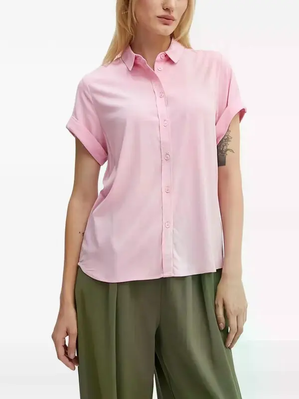 SAMSOE SAMSOE Short-sleeve Shirt - Pink