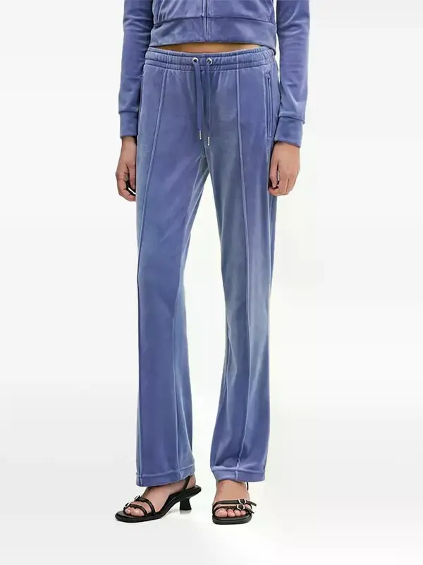 Juicy Couture Embellished Straight Trousers - Blue