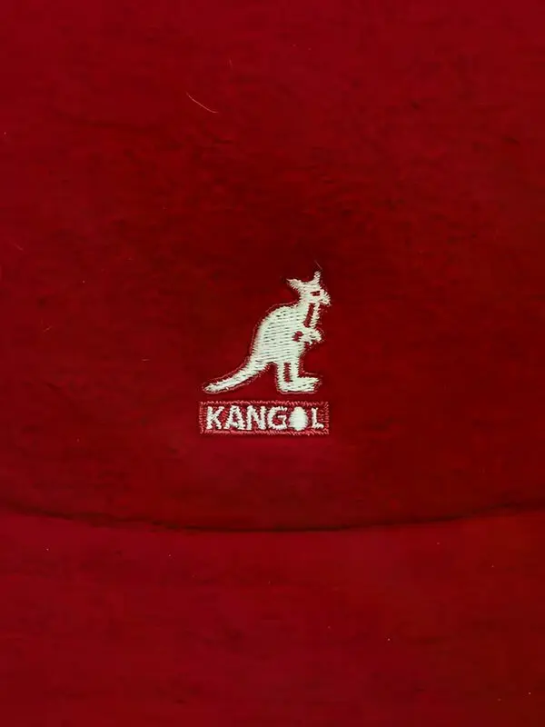 KANGOL Logo Bucket Hat - Red