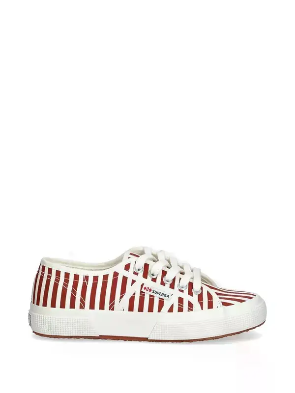 Superga 2750 Striped Sneakers - Red