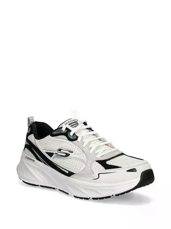 Sketchers Panelled Low Top Sneakers - Neutrals