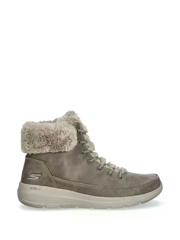 Sketchers Fur Trim Boots - Grey