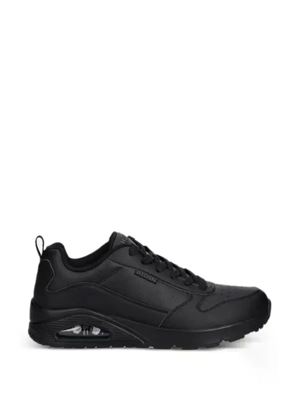 Sketchers Uno Alder Perforated Panel Sneakers - Black