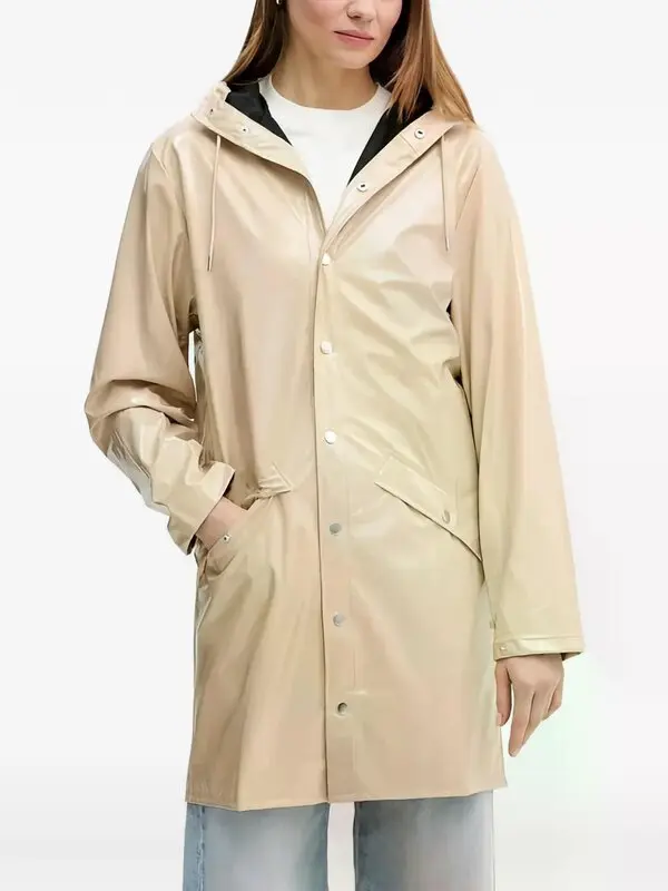 Rains Hooded Parka - Neutrals