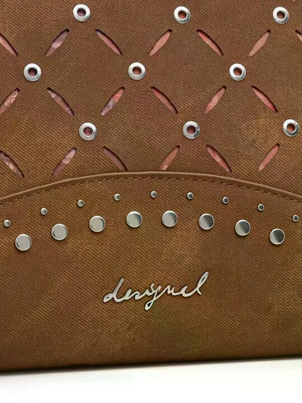 Desigual Mini Yankee Leiria Studded Shoulder Bag