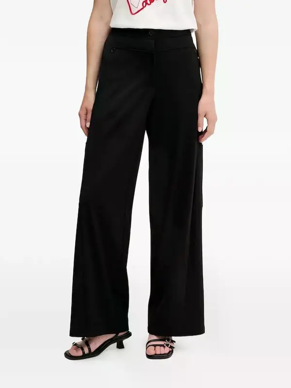 Desigual Buttoned Trousers - Black