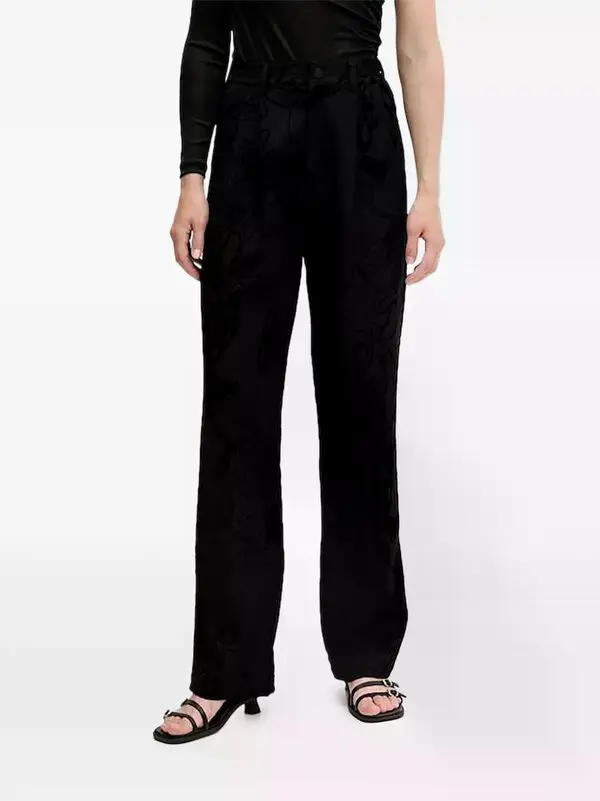 Desigual Flock Trousers - Black