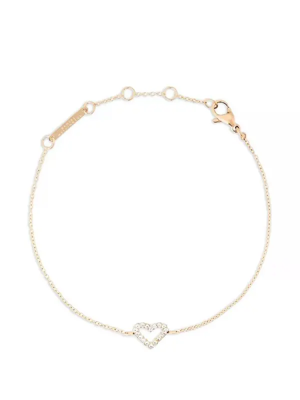 DANIEL WELLINGTON Mirelle Heart-chain Bracelet - Pink