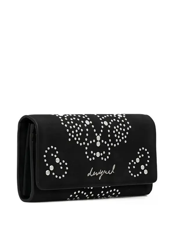 Desigual Studded Detachable Cardholder Wallet - Black