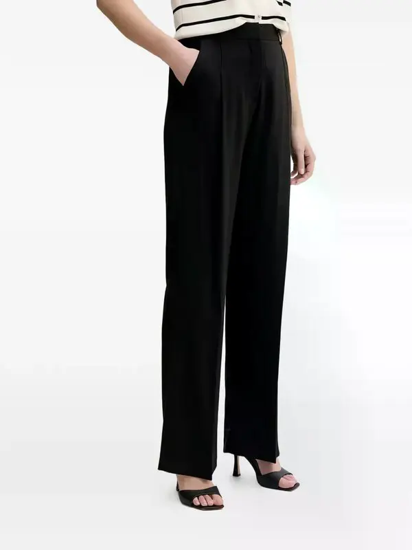 SILVIAN HEACH Nieva Pleated Trousers - Black