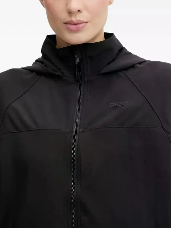 Dkny Zip Hooded Jacket