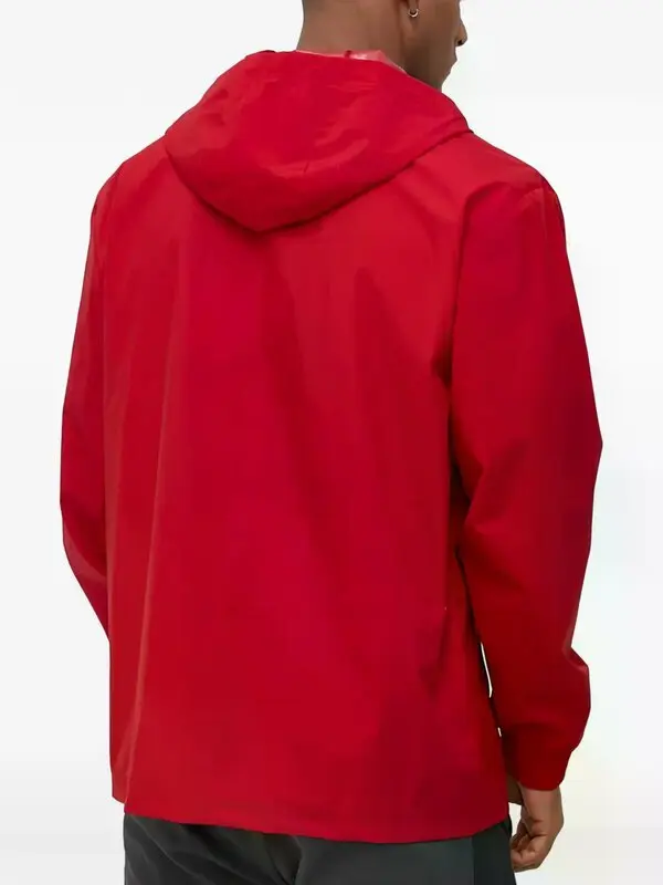 Adidas Hooded Zip Jacket - Red