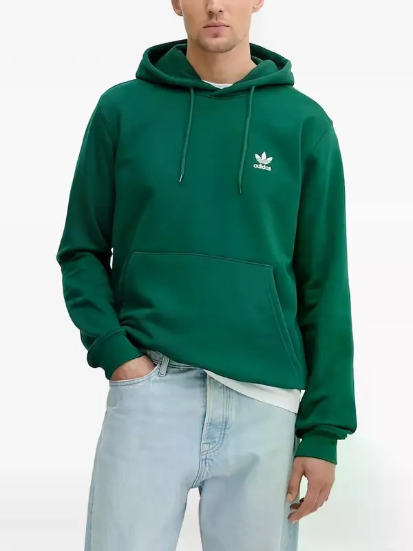 Adidas Logo-detail Hoodie - Green