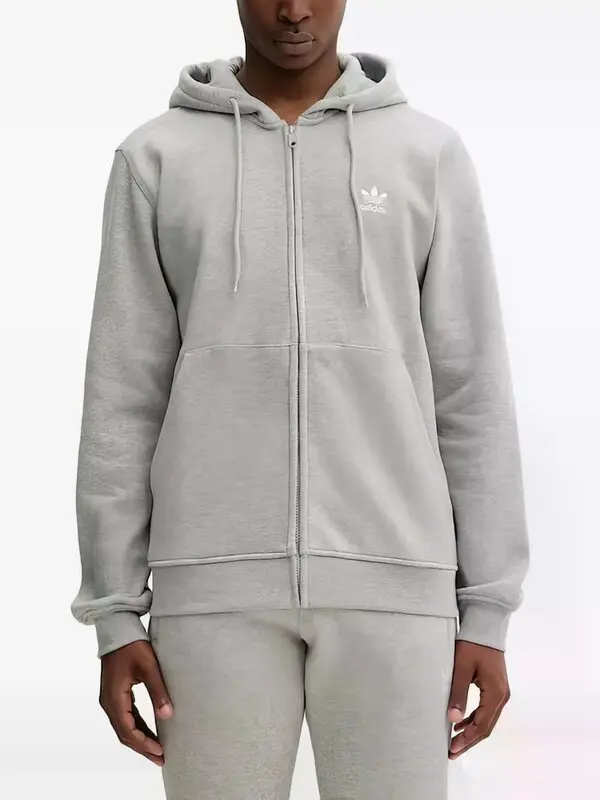 Adidas Zip Hoodie - Grey