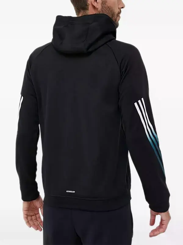 Adidas Logo Stripe Hoodie
