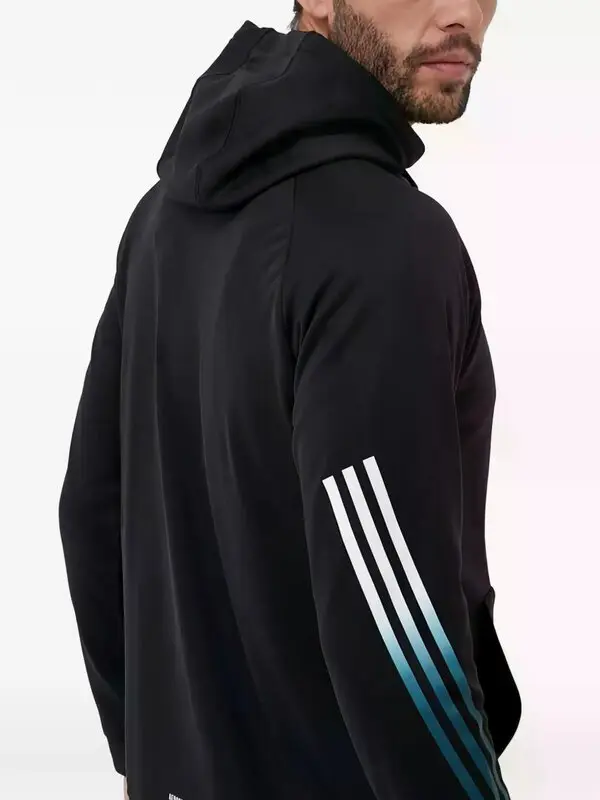 Adidas Logo Stripe Hoodie
