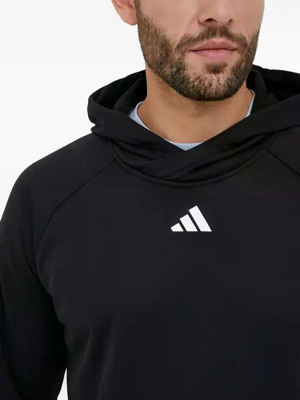 Adidas Logo Stripe Hoodie