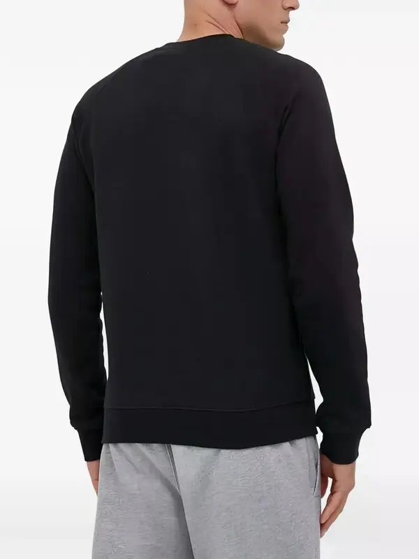 Adidas Logo-print Sweatshirt - Black