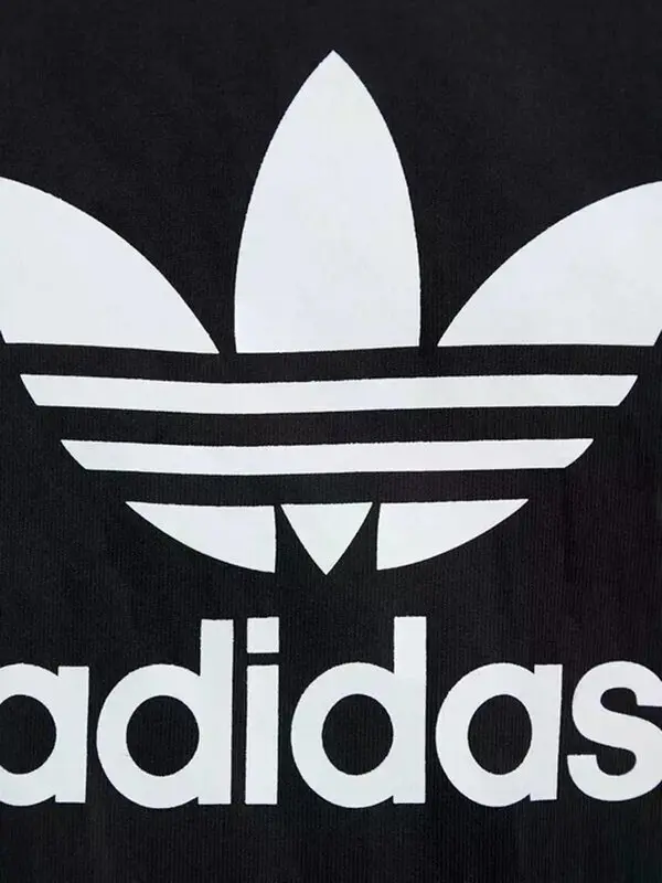 Adidas Logo-print Sweatshirt - Black