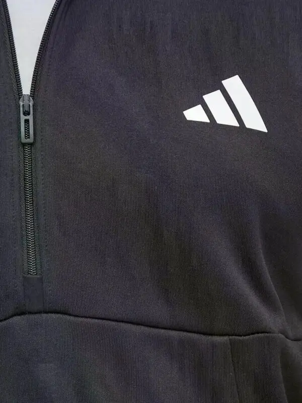 Adidas Half-zip Sweatshirt - Black