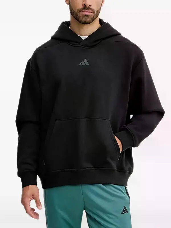 Adidas Logo Hoodie - Black