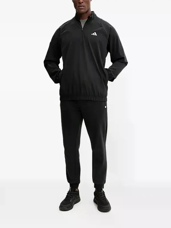 Adidas Quarter-zip Long-sleeved Sweatshirt