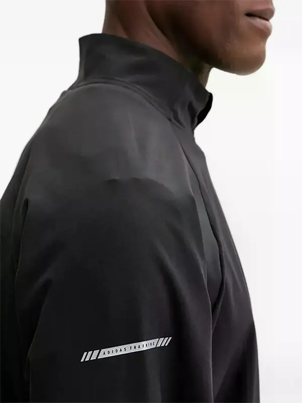Adidas Quarter-zip Long-sleeved Sweatshirt