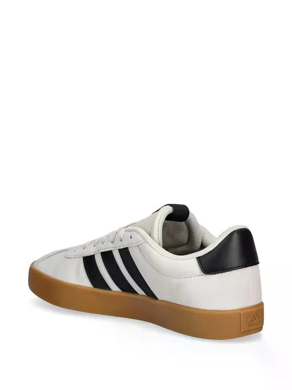 Adidas Vl Court 3.0 Striped Sneakers - Neutrals