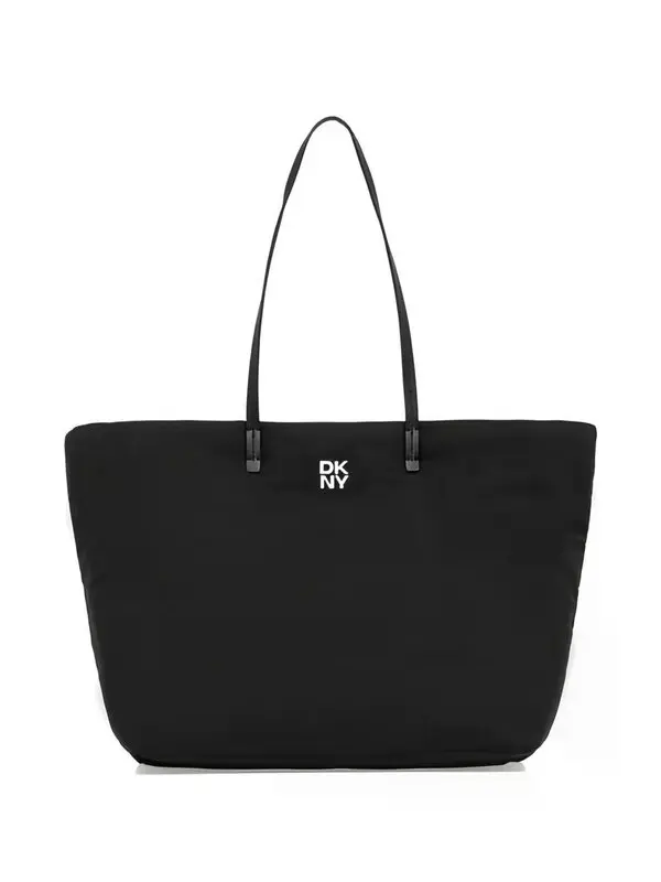 Dkny Jenny Logo Tote Bag - Black