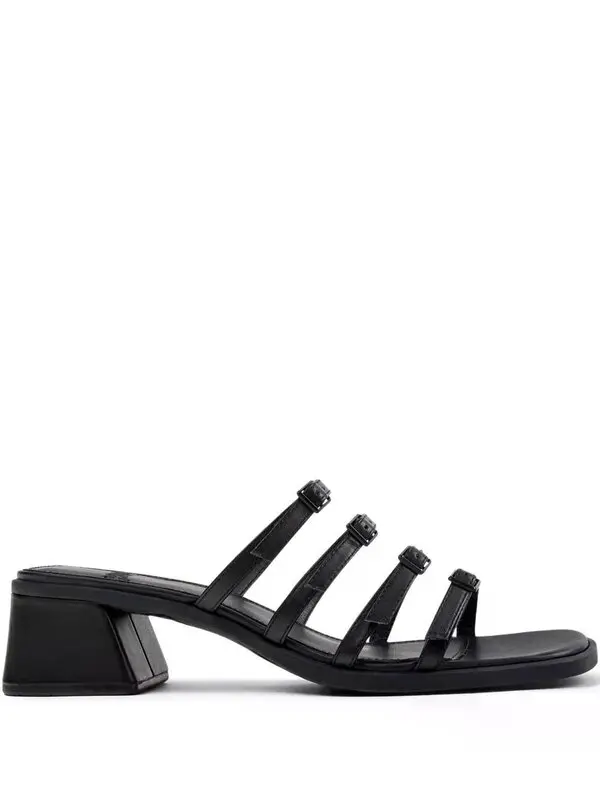 Camper Kora Strappy Sandals - Black