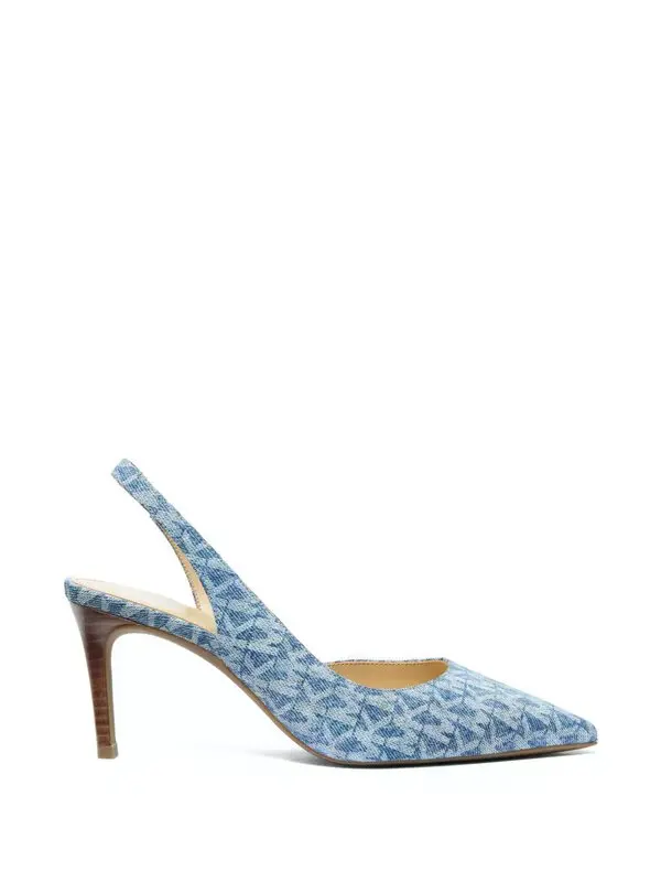 Michael Kors Alina Sling Pumps - Blue