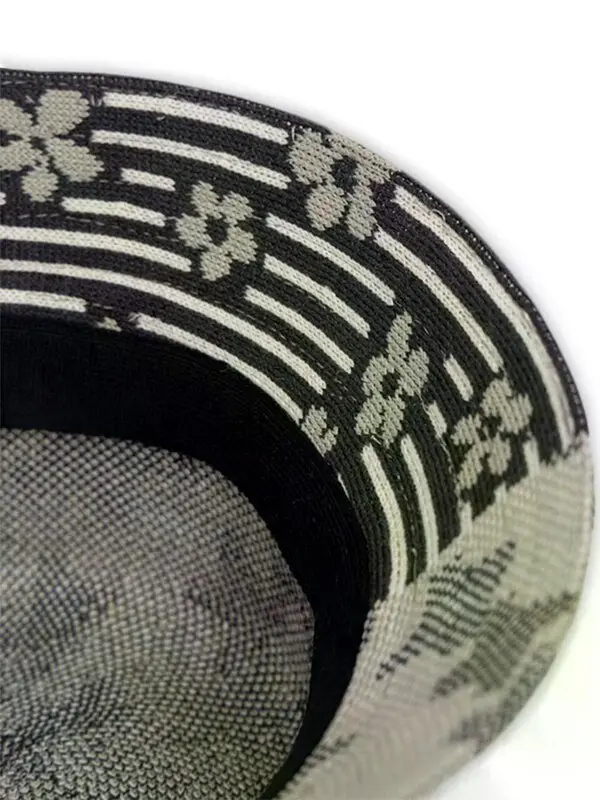KANGOL Floral Striped Bucket Hat