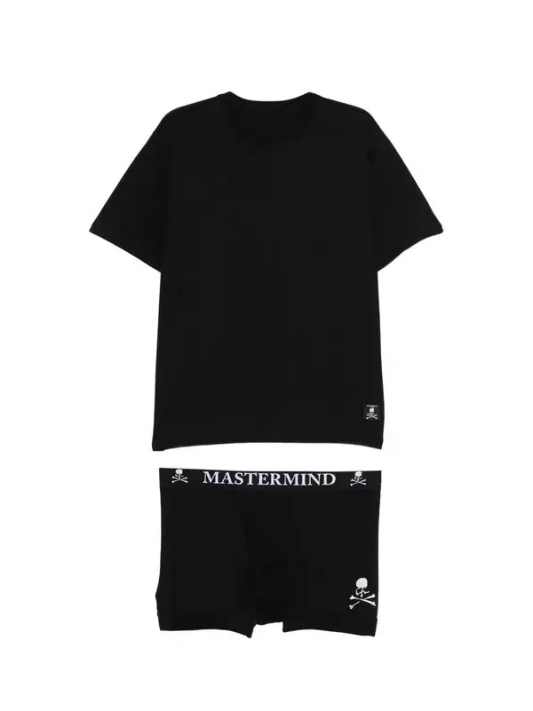 MASTERMIND WORLD Skull-print Pajamas - Black