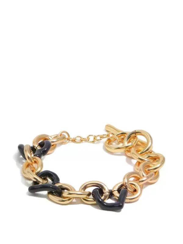 Bimba Y Lola Heart Chain Bracelet - Gold