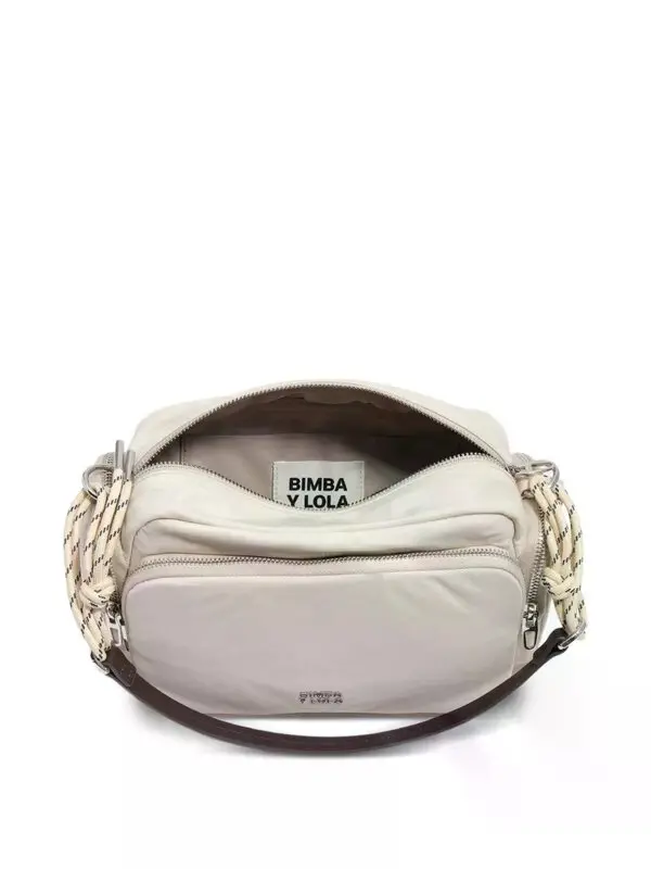 Bimba Y Lola Satchel Cross Body Bag - Neutrals