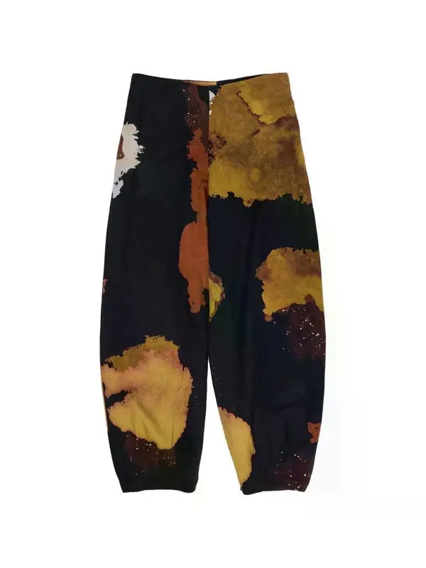 Bimba Y Lola Printed Trousers - Black