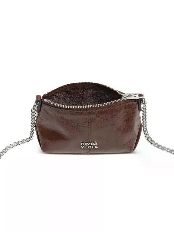 Bimba Y Lola Chain Leather Satchel