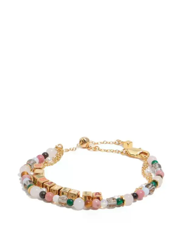 Bimba Y Lola Beaded Bracelet - Gold