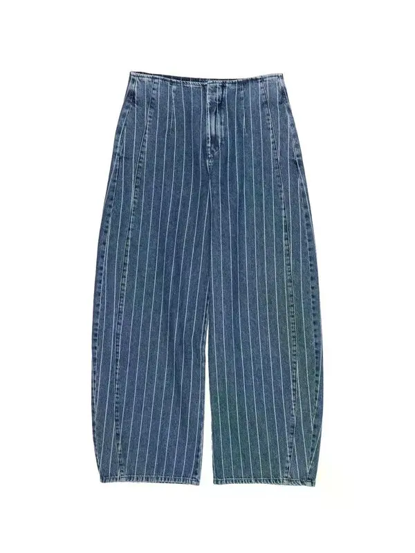 Bimba Y Lola Striped Jeans - Blue