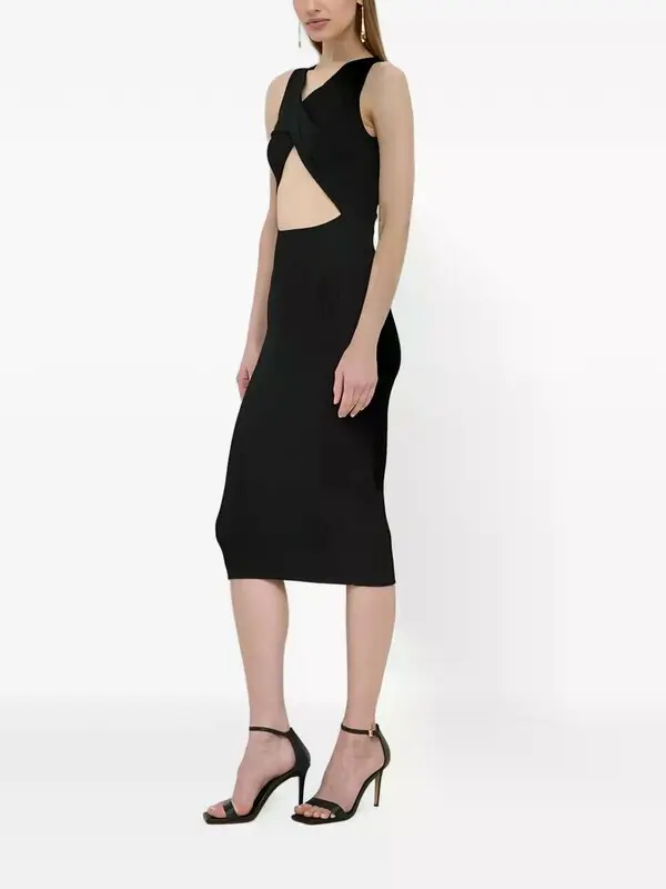 SILVIAN HEACH Cut-out Midi Dress