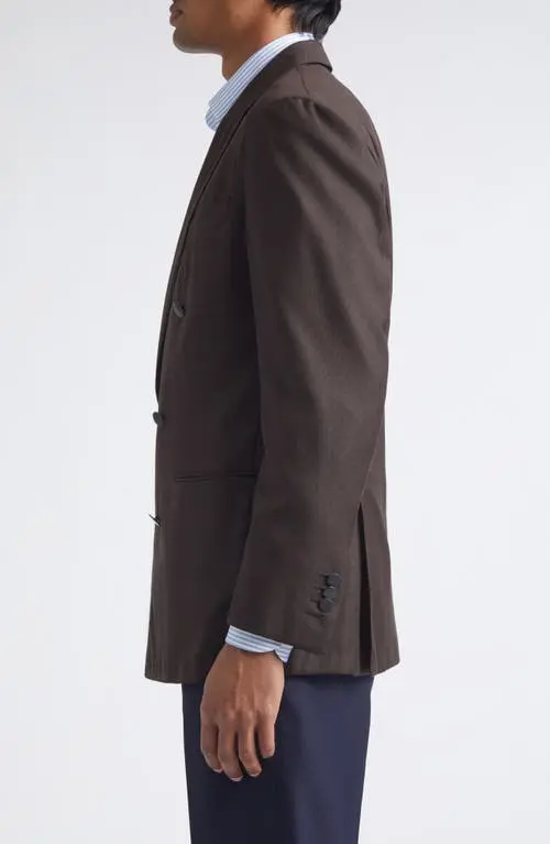 Thom Sweeney Double Breasted Wool Blazer