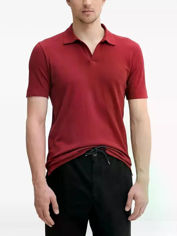 Marc O'polo Short-sleeve Collar Polo Shirt - Red