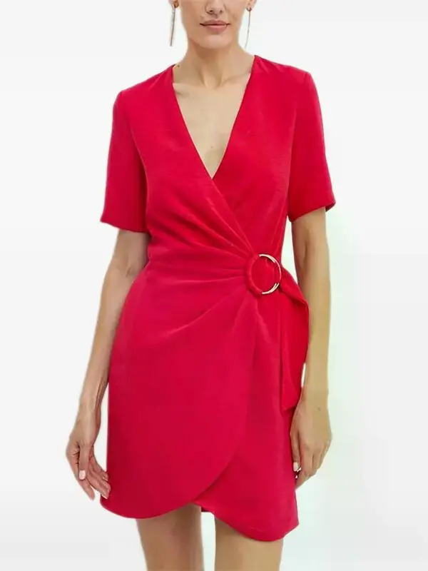 MORGAN V-neck Mini Dress
