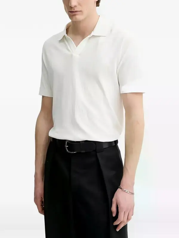 Marc O'polo V-neck Polo Shirt - White