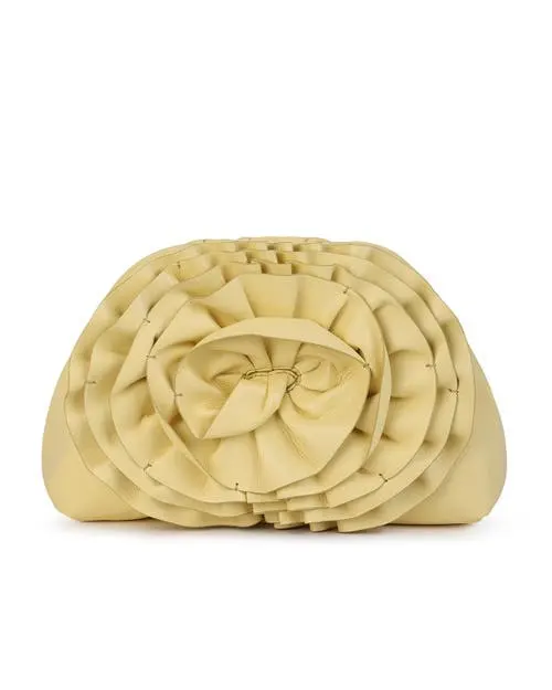 Rafe New York Aya Frame Clutch - Yellow