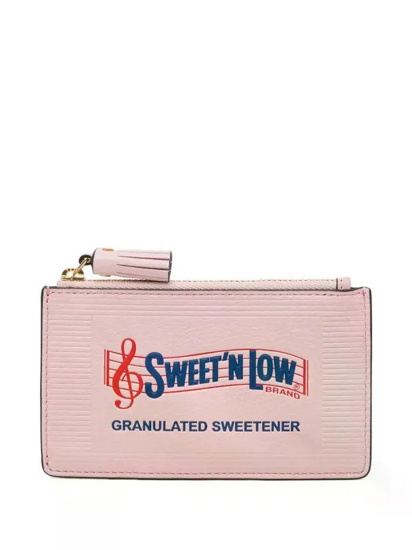 ANYA HINDMARCH Sweet'n Low Card Holder - Pink